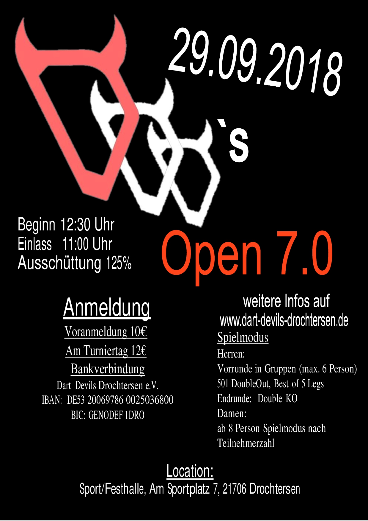 DDD Open7 – Dart Devils Drochtersen e.V.